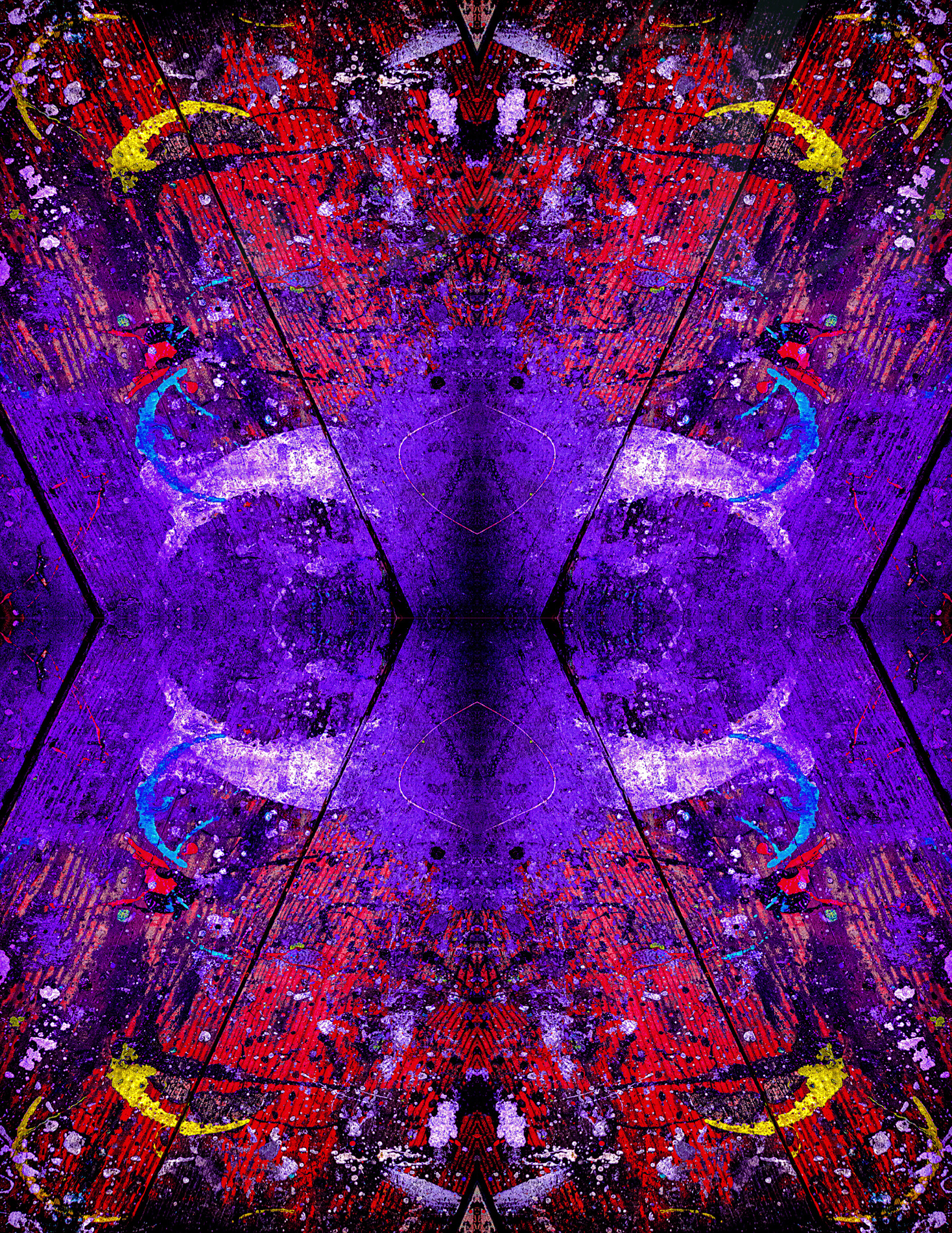 Forgotten Splatter Pollock - Base Collection - Alex M Wolff Fine Art